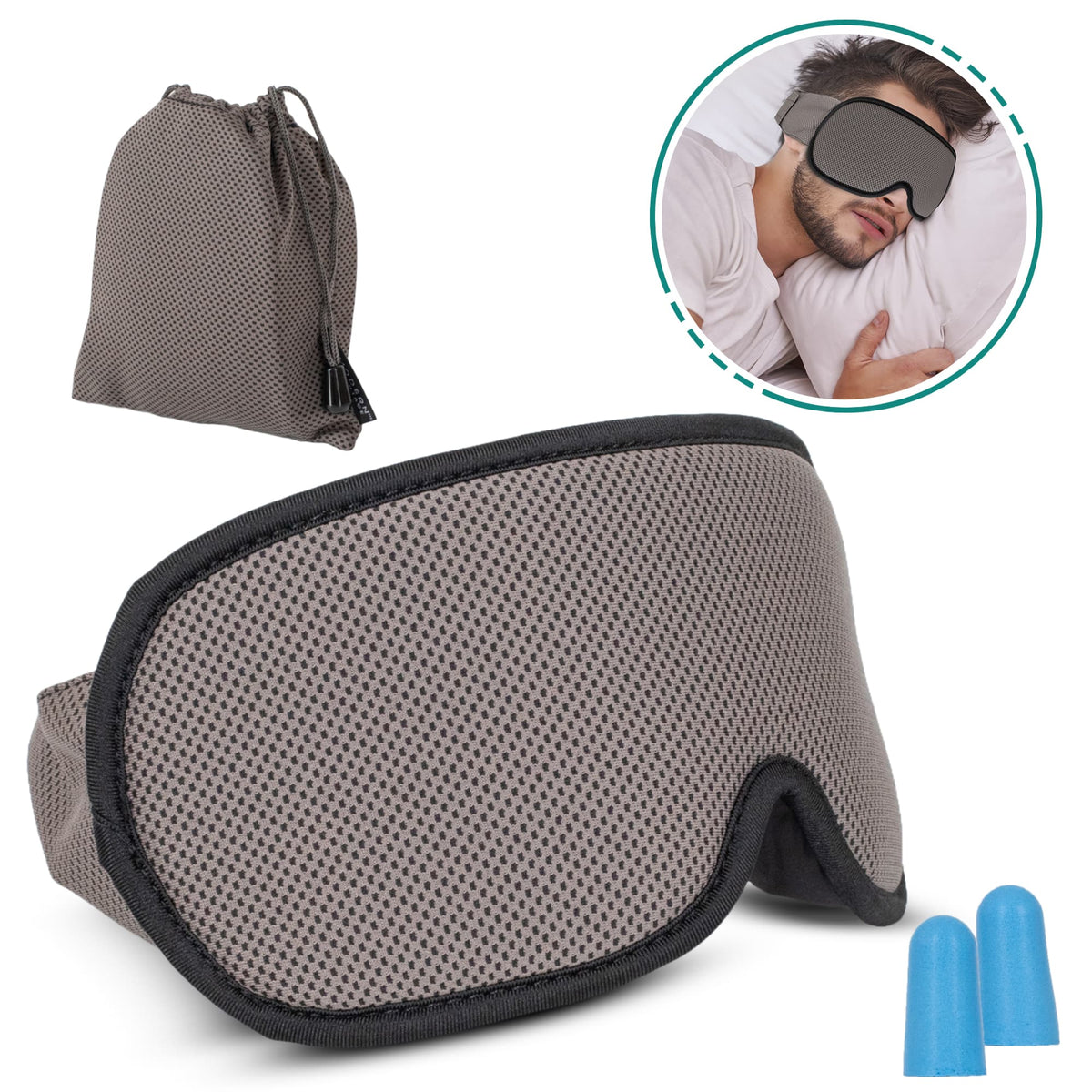 ZenMask Sleep Mask Ultra Comfortable, Light Blocking Sleep Solution ...